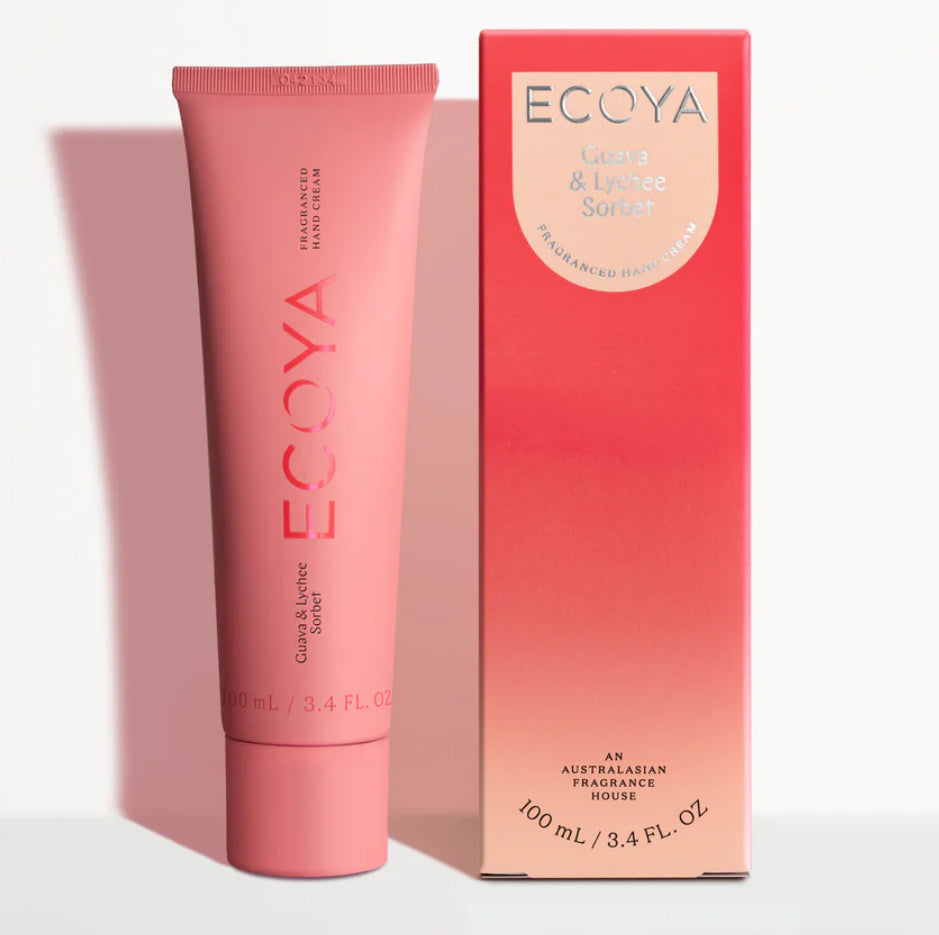 ECOYA GUAVA & LYCHEE SORBET HAND CREAM – Admirebeauty