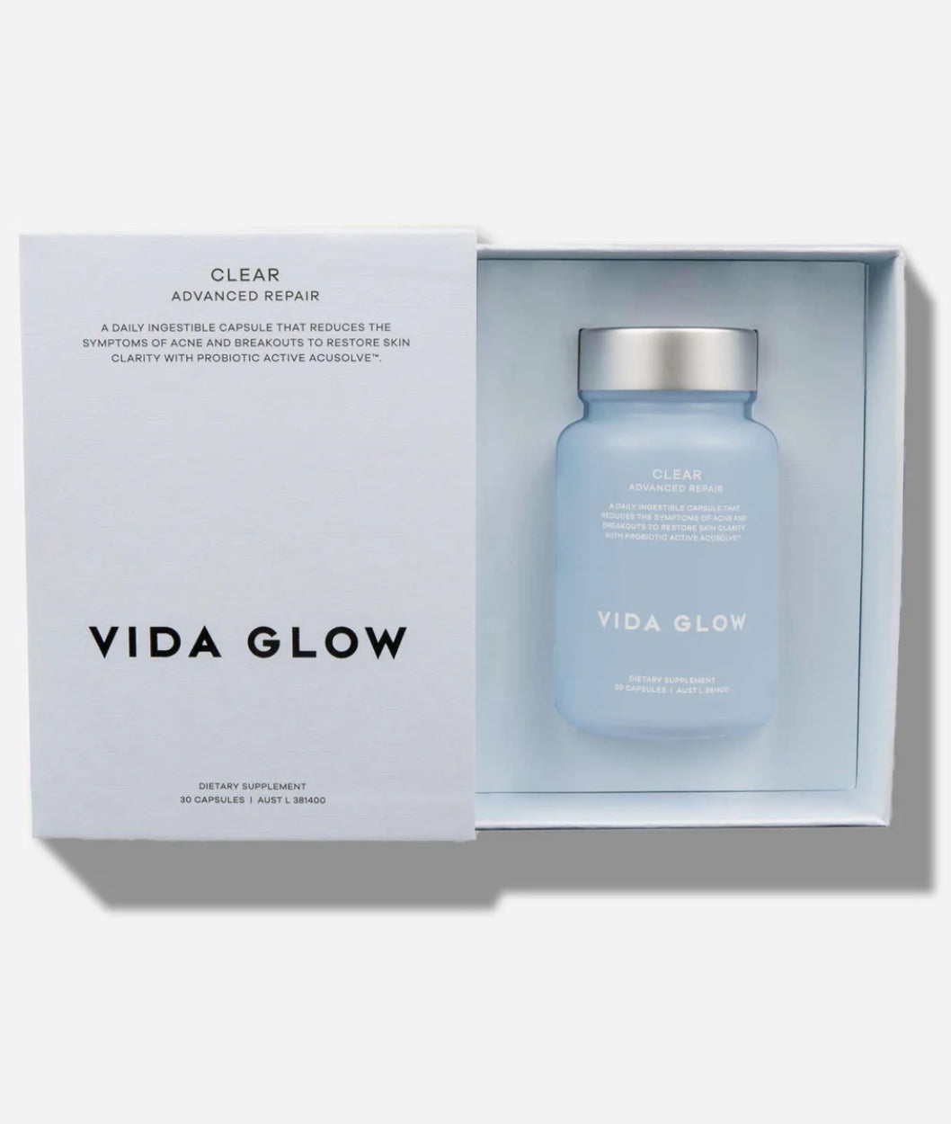 VIDA GLOW CLEAR ADVANCED REPAIR CAPSULE – Admirebeauty