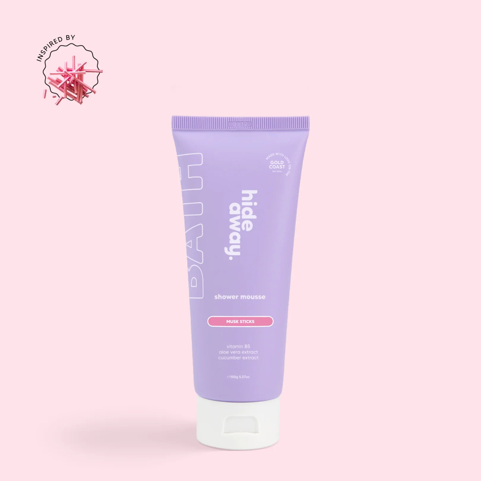 HIDEAWAY SHOWER MOUSSE MUSK STICKS – Admirebeauty